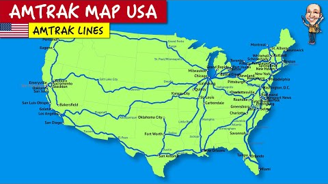Amtrak map USA: Understand America's train routes